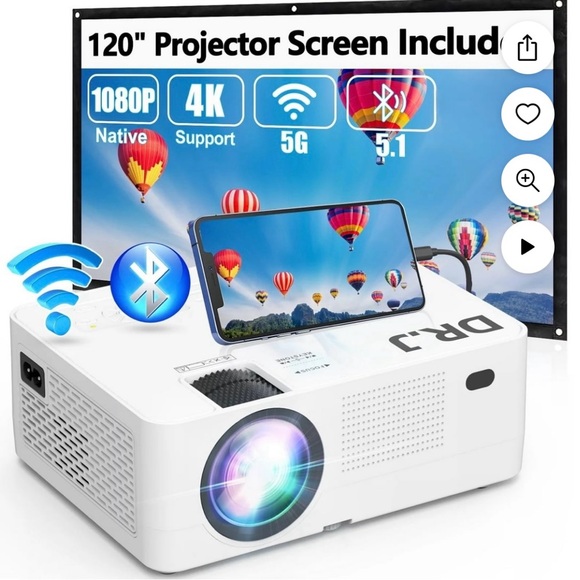 Cameras, Photo & Video | Brand New Display Projector With Bluetooth ...